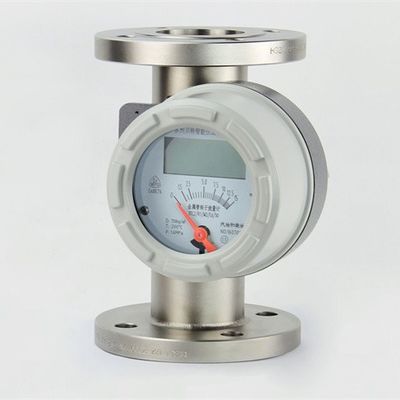 304 Stainless Steel Metal Tube Float Flow Meter Pure Water Ammonia ...