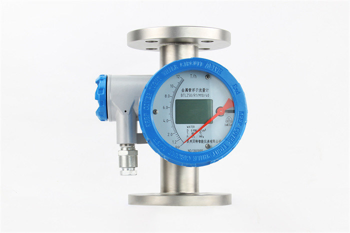 Water Flow Rate Meter Metal Tube Rotor Flow Meter Protection Grade IP65 ...