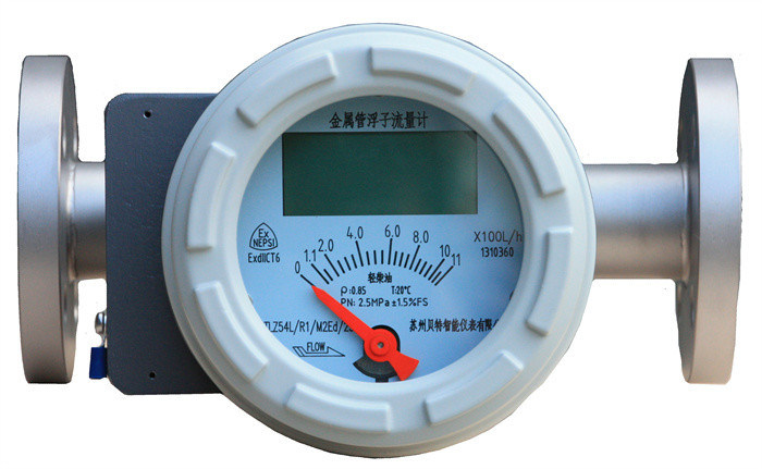 High Precision Class 1.5 Carbon Dioxide Gas Flow Meter With LCD Display ...