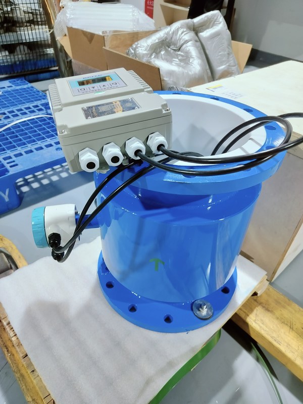 Electromagnetic Flowmeter 4-20mA Output For Accurate Measurement Of Cement Slurry And Acid And ...
