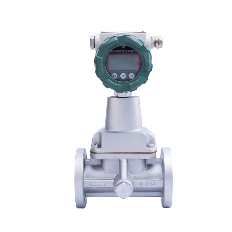 Biogas Natural Gas Flow Meter Sensor Vortex Flow Meter 4-20mA RS485