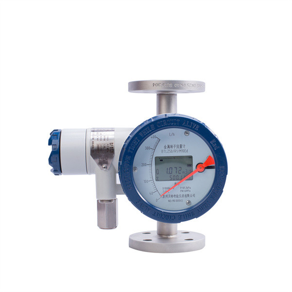 Battery Powered Metal Tube Rotor Float Flow Meter Can Be Powered For 12 ...