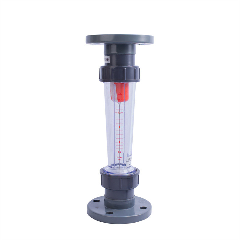 Vertical Installation Plastic Rotameter For Chemical Industry Flow ...