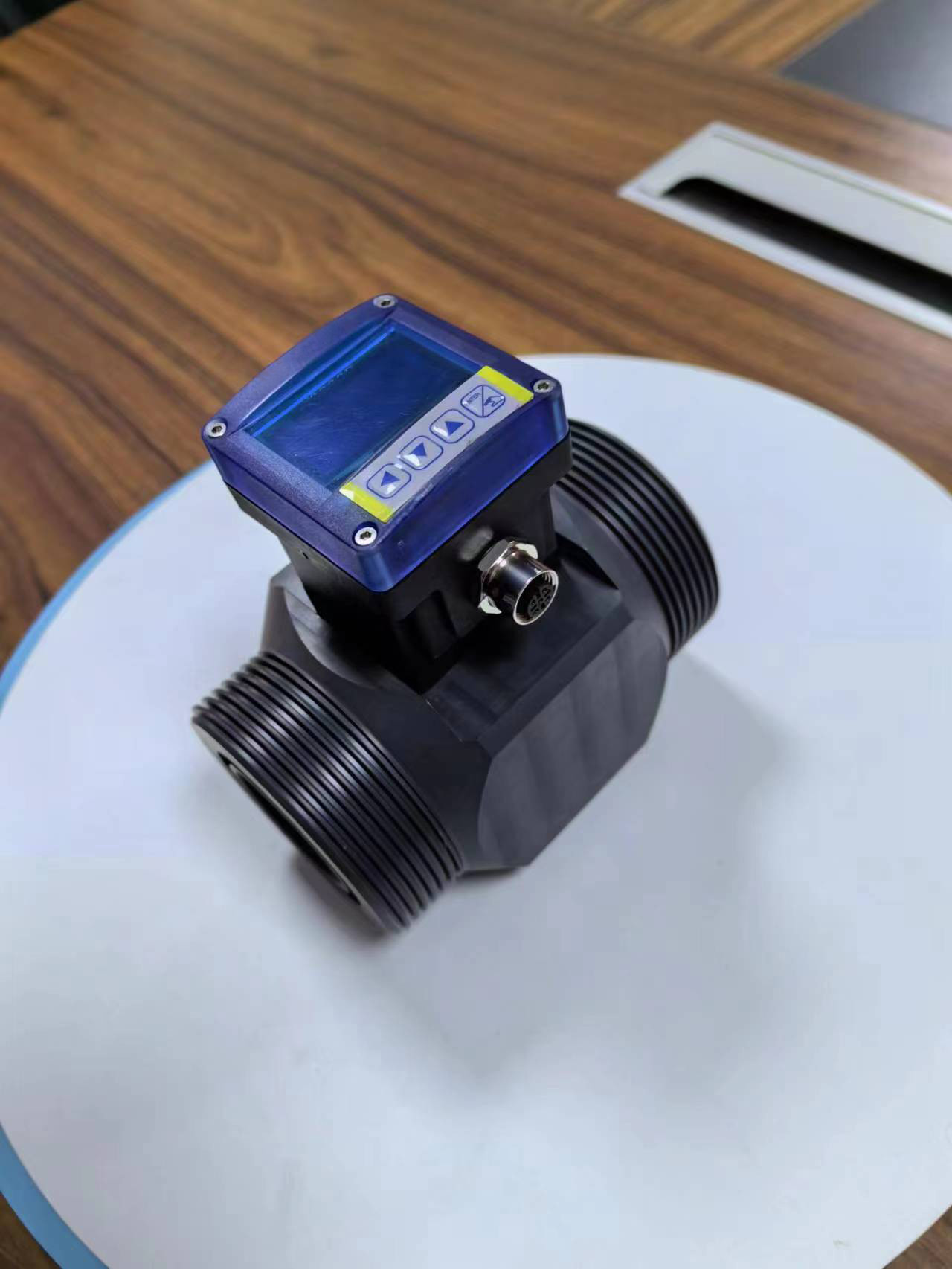 Real Time Reaction Turbine Flow Meter For Water And Chemical Fluid ...