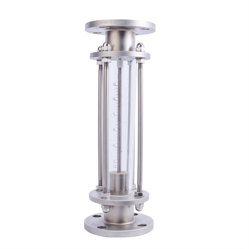 Corrosion Resistant Glass Rotor Flowmeter For Measurement In Chemical ...