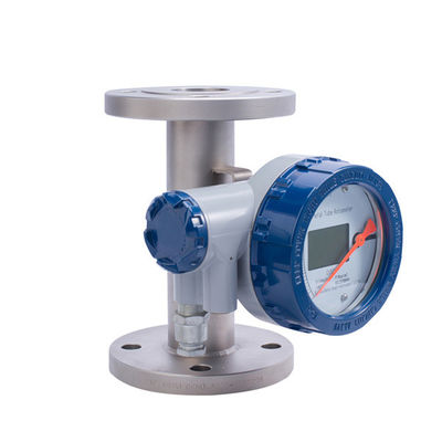 Vertically Installed Metal Tube Rotor Flow Meter Liquefied Gas Flow ...