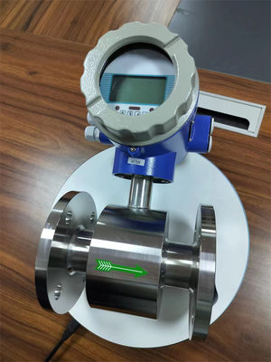 Integrated Electromagnetic Flow Meter Industrial Sewage Pipe Type Intelligent Electromagnetic ...